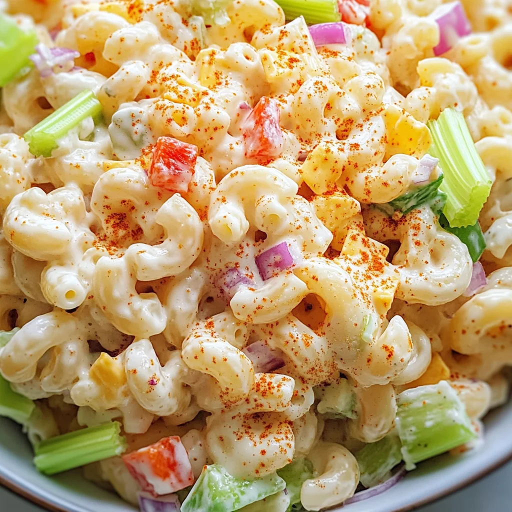 Classic Macaroni Salad